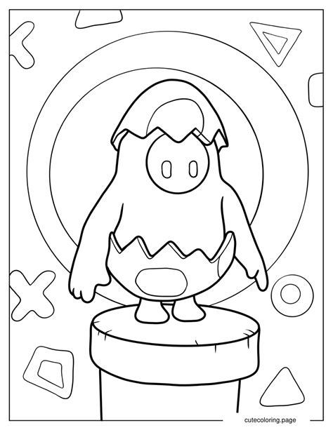 Image result for Fall Guys Coloring Pages