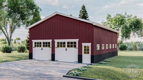 The Best Pole Barn/Post Frame Plan Collection (2026) by Advanced House ...