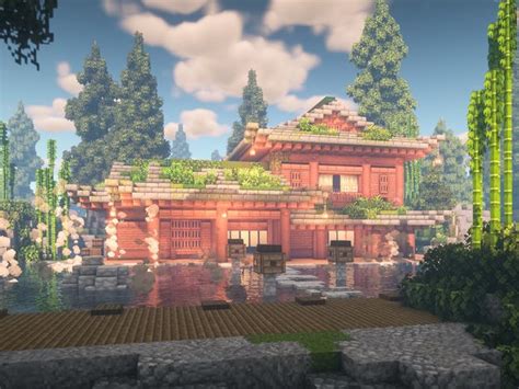 Image result for Hot Spring Minecraft Builds