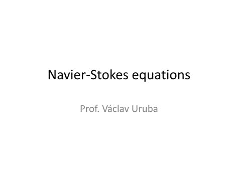 Image result for Navier-Stokes Equation Explained