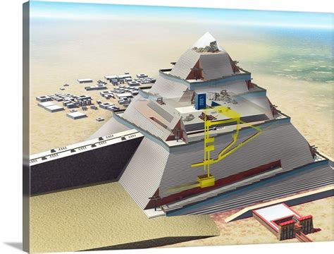 Construction of the Pyramids | Great Big Canvas