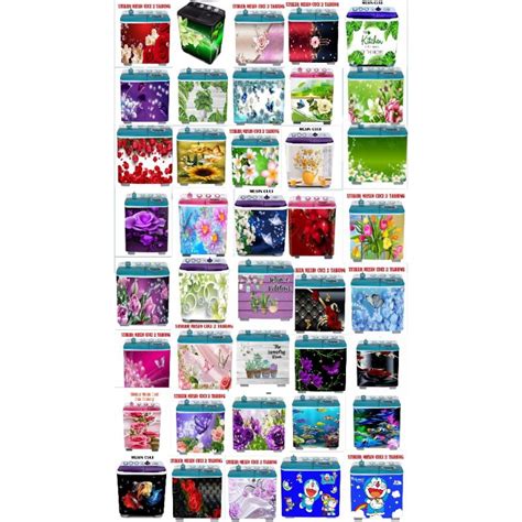 MESIN Washing MACHINE STICKERS - Lynderm Store
