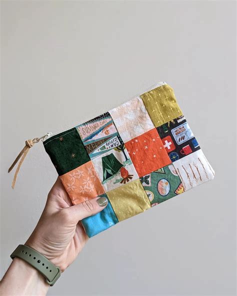 Image result for Box Zipper Pouch Pattern-Free