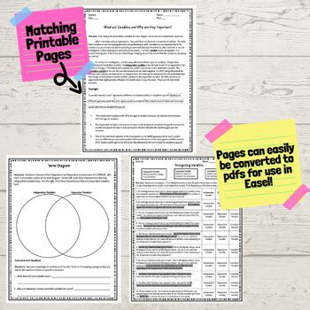 Image result for Variables Lesson Plan