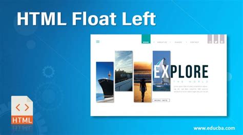 Image result for Float Image to Left HTML