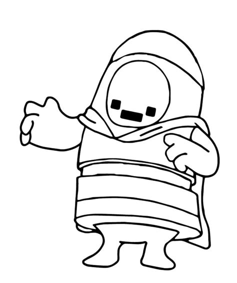 Image result for Fall Guys Coloring Pages