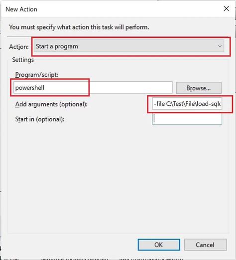 Image result for Task Scheduler PowerShell Script