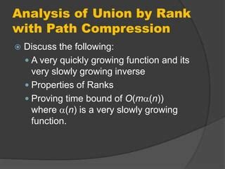 Image result for Path Compression Union Find
