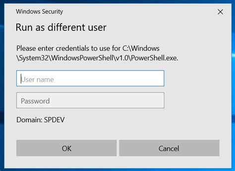 Image result for How to Run PowerShell as Different User