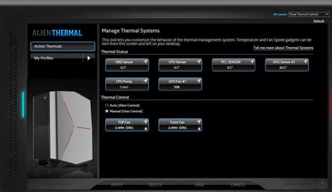 Image result for Alienware Aurora R7 Fan Control