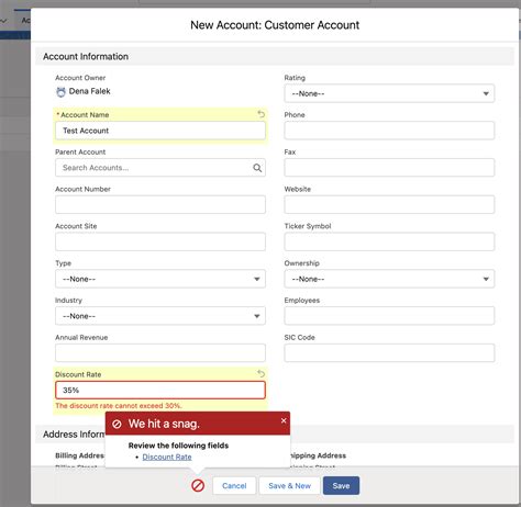 Image result for Salesforce Validation Rules