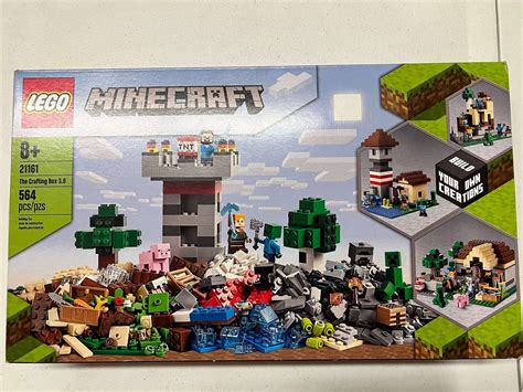 Image result for LEGO Minecraft Crafting Box