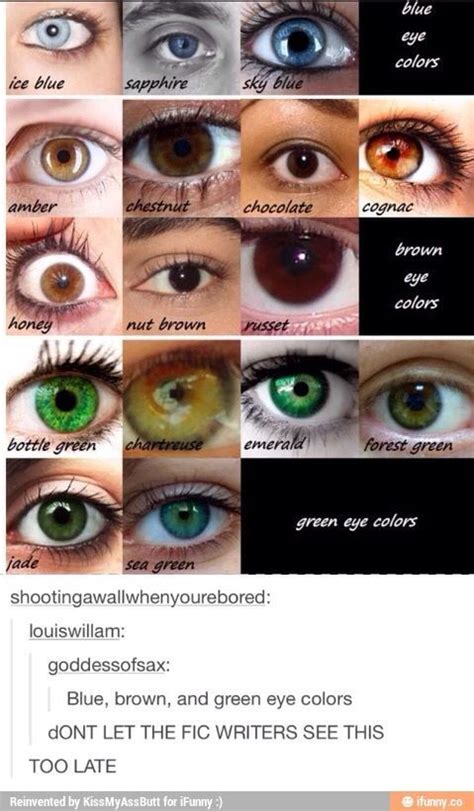 Image result for Eye Color Examples