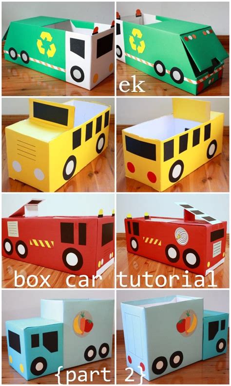 Image result for How to Make a Car Using a Box