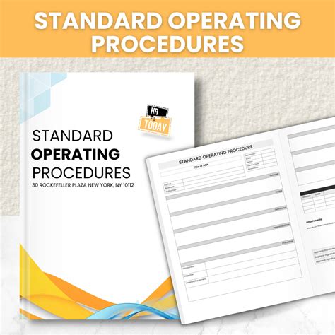 Image result for Standard Operating Procedure Form
