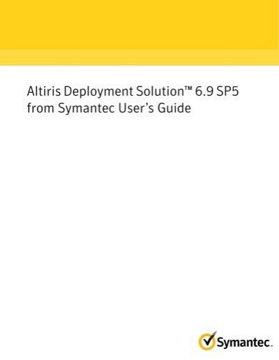 Image result for Altiris Deployment Console