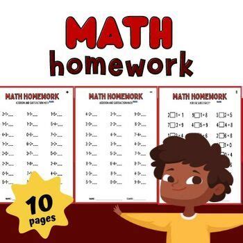 Image result for First Grade Math Homework