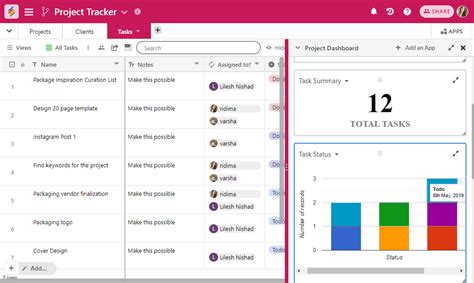 Image result for Project Tracker Visualisation