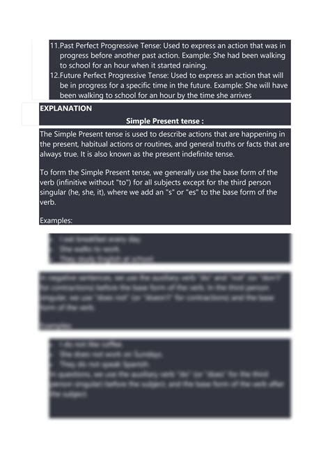 Image result for Explaining Tenses Simply