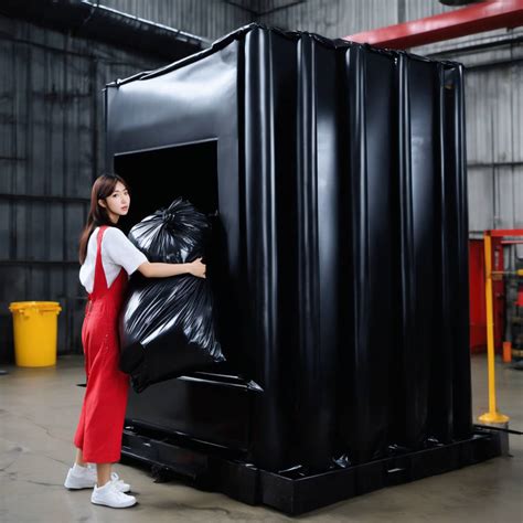 Image result for GE Compact All Trash Compactor How to Load Bag