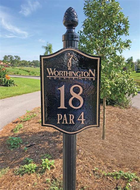 Image result for Golf Course Signage