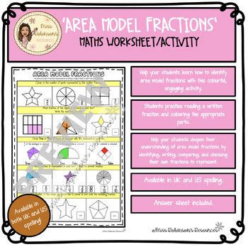 Image result for Area Model Fractions Examples