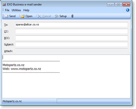 Image result for SendEmail Example