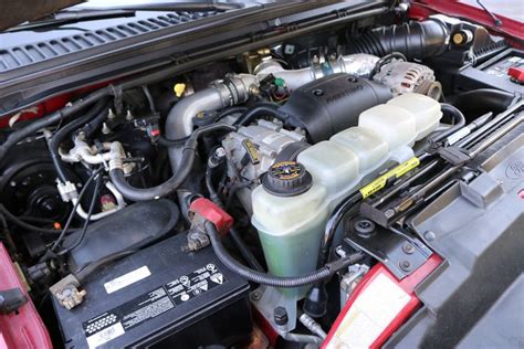 Image result for 2001 Ford Excursion Engine Compartment