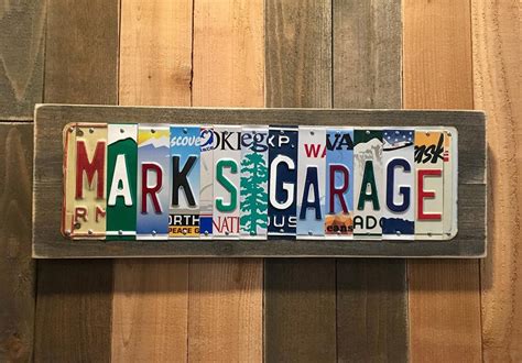 Image result for Custom License Plate Signs
