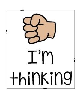 Image result for Number Talks Hand Signals Display