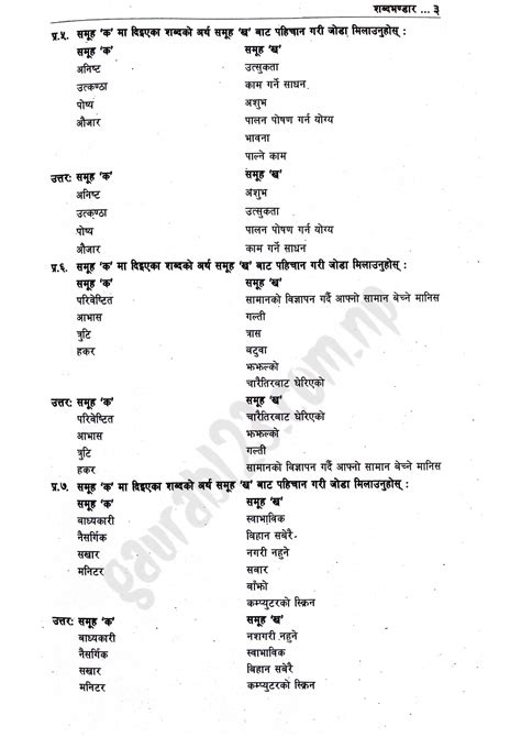 Image result for Class 10 Question Nepali