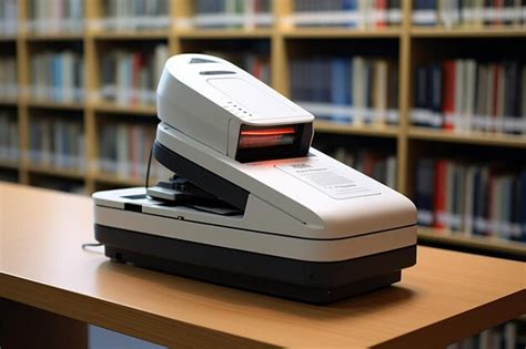 Image result for Library Scanner and Computer