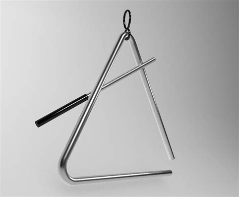 Image result for Triangle Instrument 3D Model