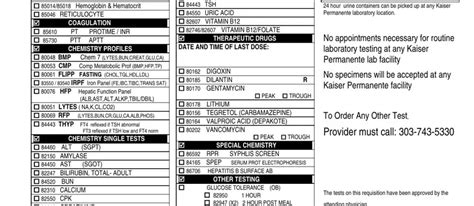Image result for Accu Reference Lab Requisition Form Template