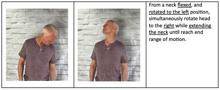 Image result for Neck Rotation Clockwise ROM