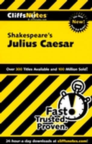Image result for Julius Caesar CliffsNotes