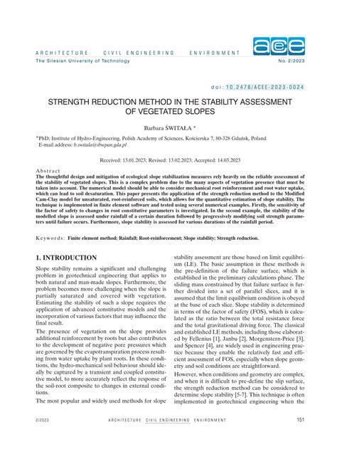 Image result for Strength Reduction Method FLAC