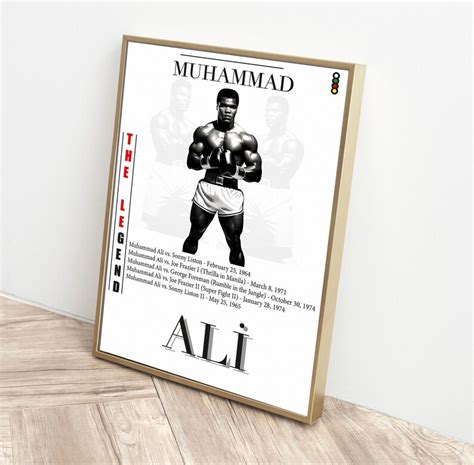 Muhammad Ali Poster Muhammad Ali Vintage Photo Boxing Poster ...