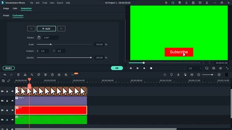Image result for How to Add Subscribe Button in Filmora 9