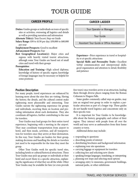 Image result for Example of Tour Guide Profile