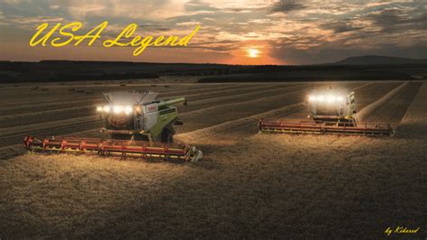 FS19: USA Legend v 2.1 Big Maps Mod für Farming Simulator 19