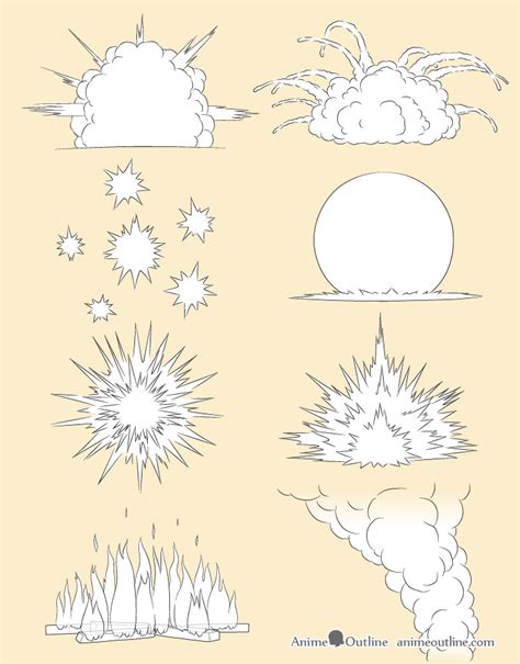 Image result for How to Draw a Explosion