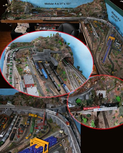 Image result for Conrail N Scale Layout