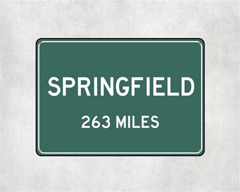 Image result for Springfield Ohio Sign