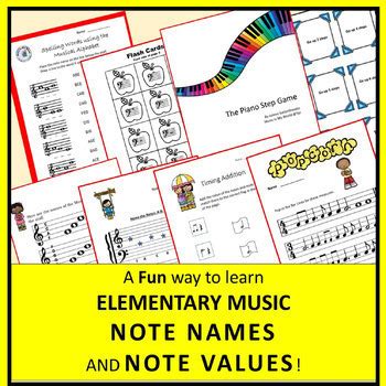 Image result for Elementary Note Values