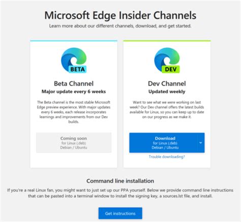 Image result for Update Edge Browser Linux