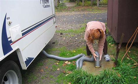 Image result for Using Portable Waste Tank for RV Dumping