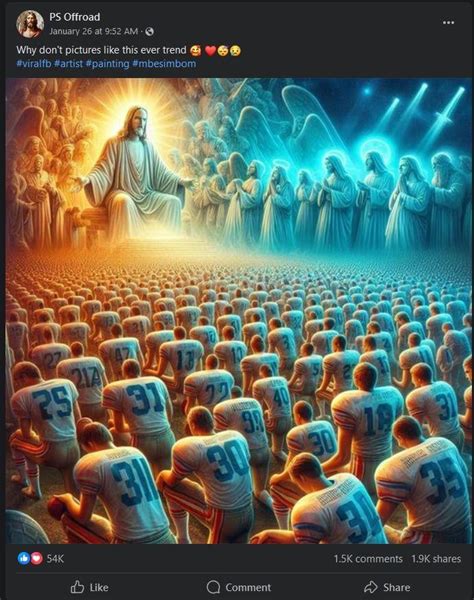 Image result for Ai Generated Facebook Posts