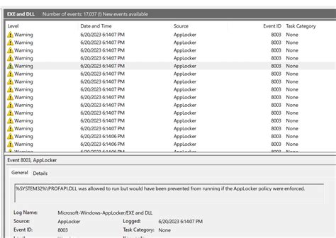 Image result for AppLocker Event Viewer