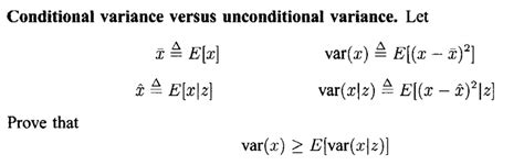 Image result for Conditional Variance of Y Given X